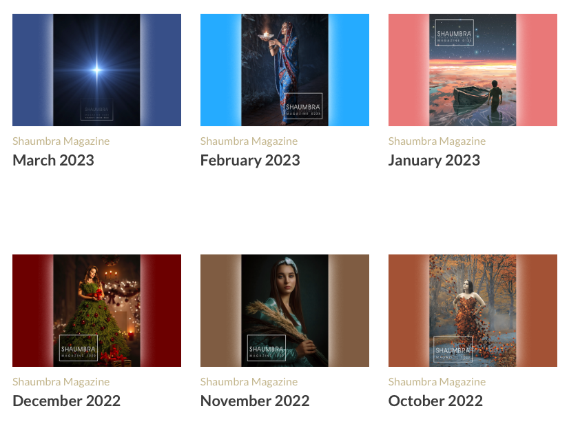 ARCHIVE – SHAUMBRA MAGAZINE