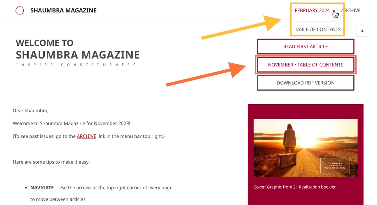 toc_menu_04.1 – SHAUMBRA MAGAZINE